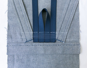 Desmond Backpack Sew Along Step 5 – Back/Straps | TaylorTailor